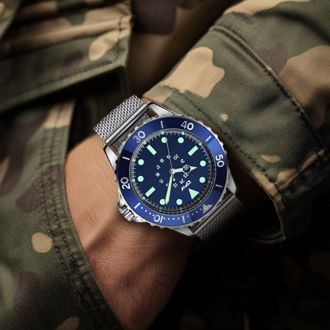 Tactical Diver Style Field Watch – Henry's Watches