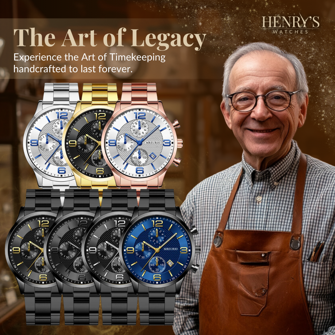 Luxury Business Men's Watch – Henry's Watches