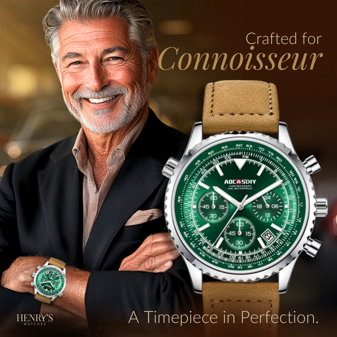 Luxury Chronograph Watch – Henry's Watches
