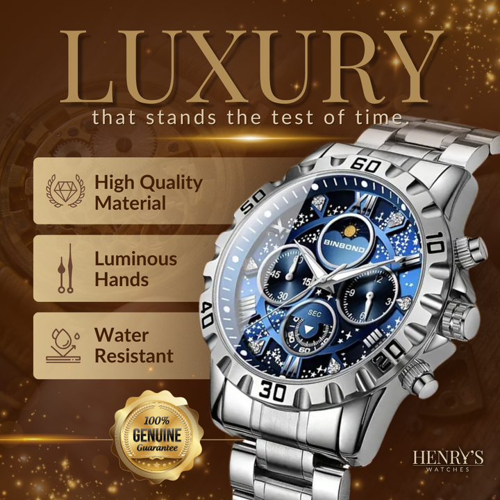 Luxury Tourbillon Automatic Mechanical Watch – Henry's Watches