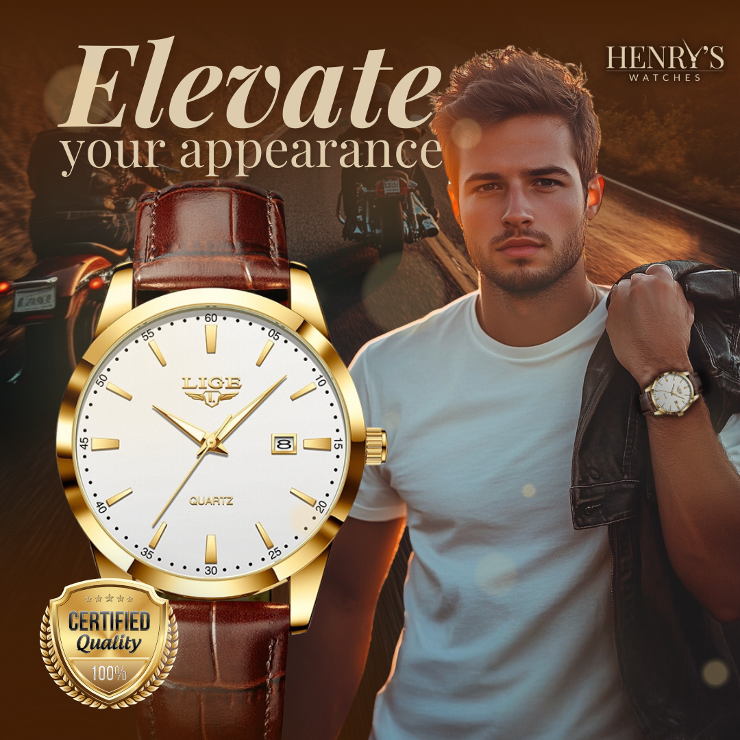 Military Leather Watch – Henry's Watches