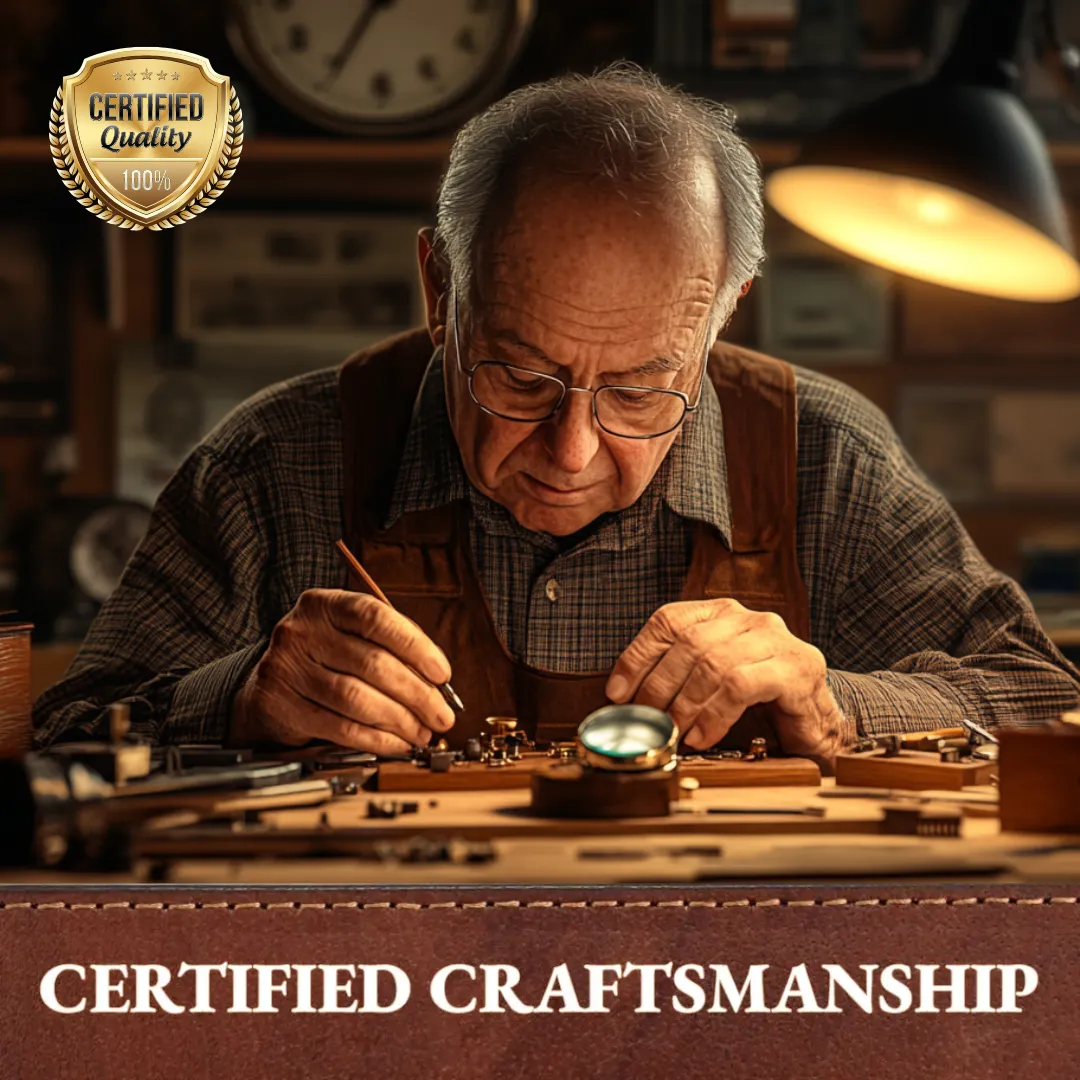Premium Leather Band Chronograph Watch – Henry's Watches