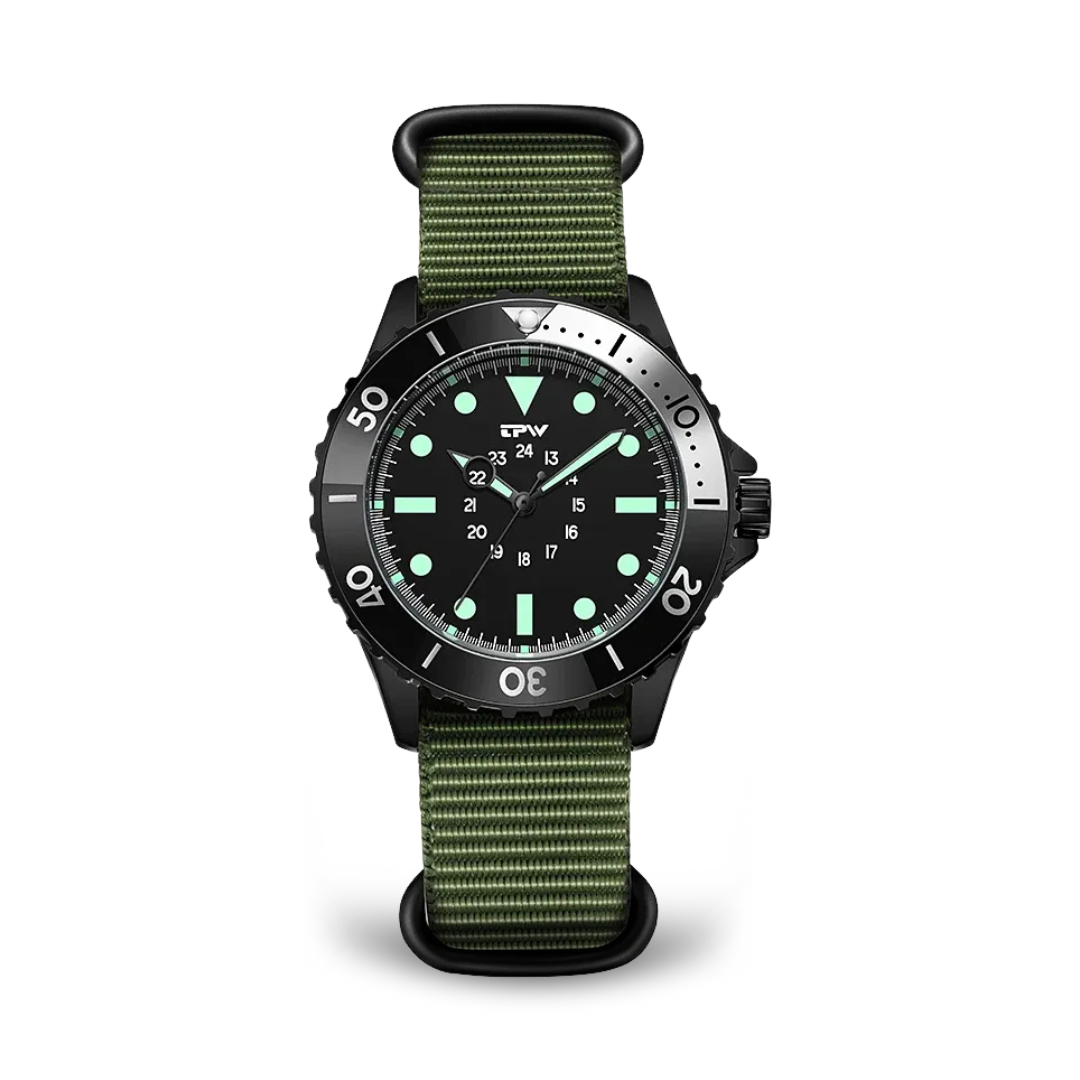 Tactical Diver Style Field Watch – Henry's Watches