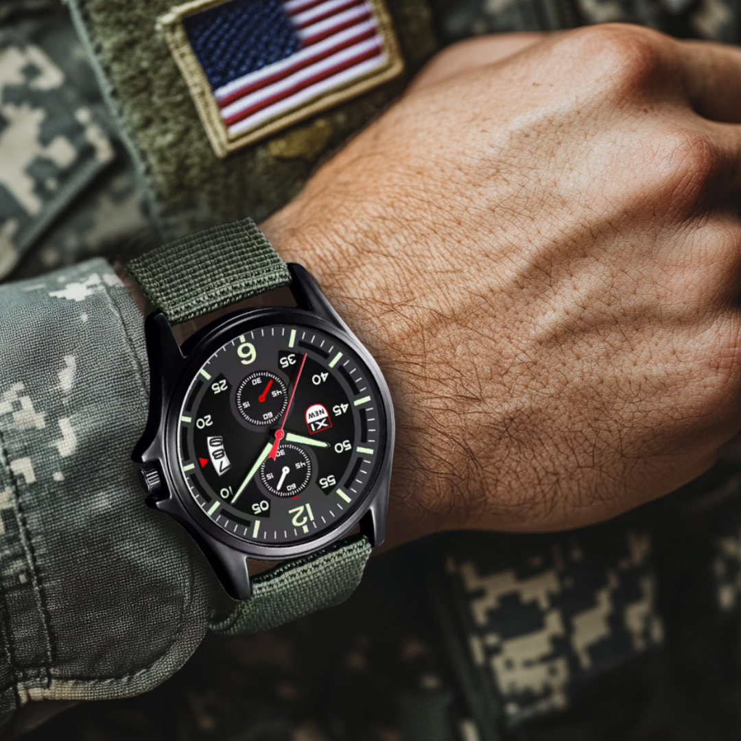 Sports Military Quartz Watch – Henry's Watches