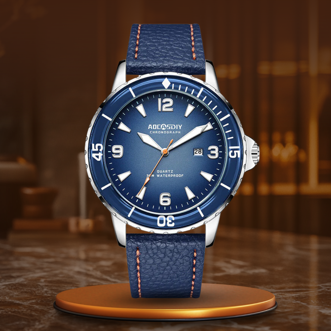 Leather Strap Casual Watch – Henry's Watches